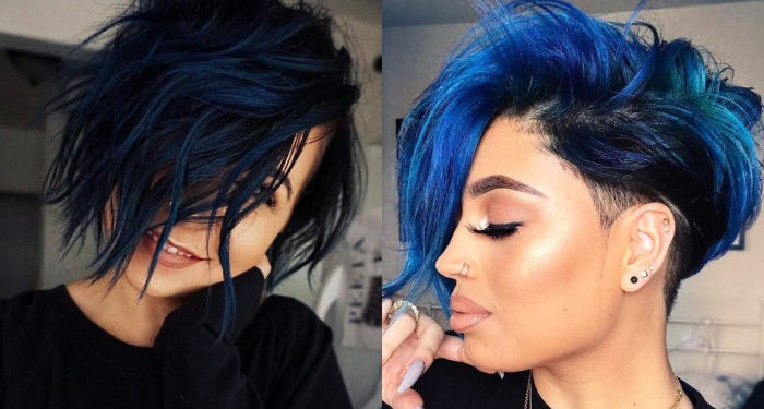 22 tolle blauschwarze Haarfarbe Ideen zum Kopieren - Kurze Haare und ...